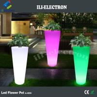 China Outdoor Waterproof Led Flower Planters Touch Control Type for sale