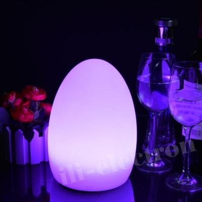 Cina USB recharge Modern LED built-in lithium battery Built-in Battery RECHARGEABLE Bedroom led egg table lamp in vendita