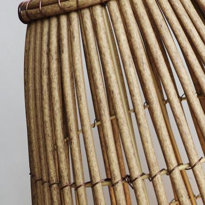 China Landschapslampen voor buiten Rattan Geweven lamp Oplaadbare hanger Te koop