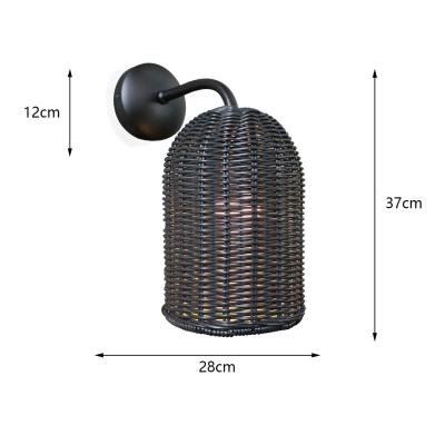 Cina Lampada a prova d'acqua esterno Corridoio cortile cortile hotel Parete Sconce Lampada interna Parete illuminata in vendita