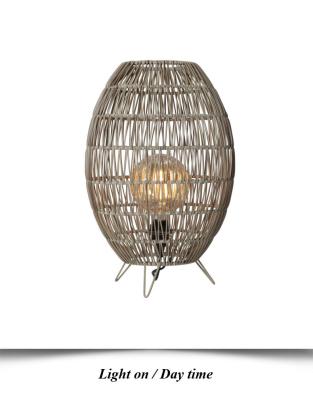 China IP44 LED-Rattan-Lampenschirm für Garten-Schwimmbad zu verkaufen