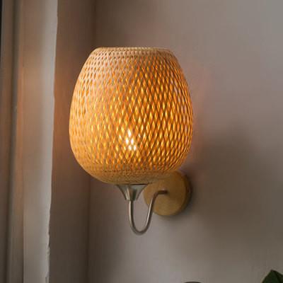 Cina Creative Art Design rattan parete ombra luce per Corridoio Corridoio in vendita