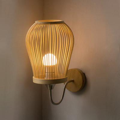 Cina Creative Art Design rattan parete ombra luce per Corridoio Corridoio in vendita