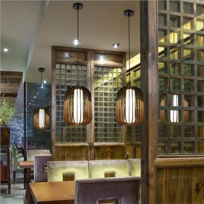 Cina Nodic Rattan Pendant Light Chandelier Switch Control per la decorazione domestica in vendita