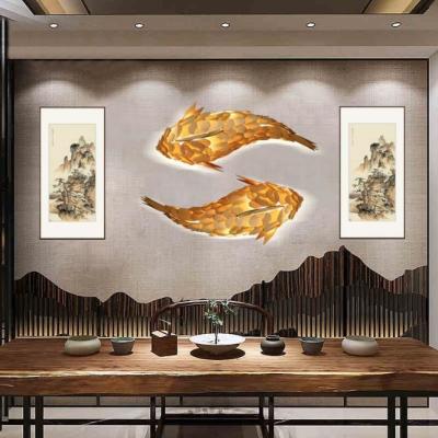 Cina Creative Hanging lamp fish design Chandelier Pendant Lamp in vendita