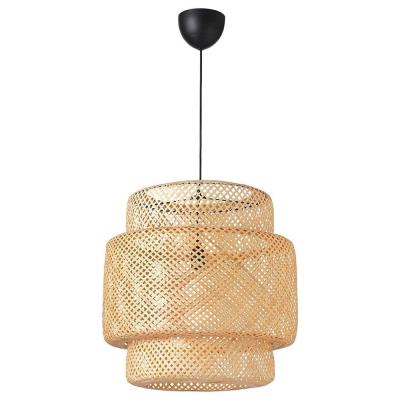 Cina handmade pendant lamp - Bamboo lantern - Hanging bamboo decorative lamp in vendita