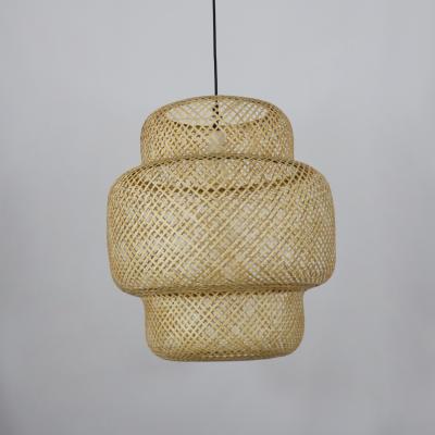 Cina handmade pendant lamp - Bamboo lantern - Hanging bamboo decorative lamp in vendita