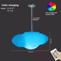 China Plastic Glow Clouds lamps for sale