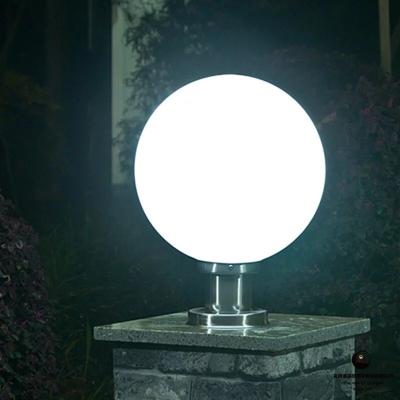 Cina pulg in light series solar sphere garden lamps with pin in vendita