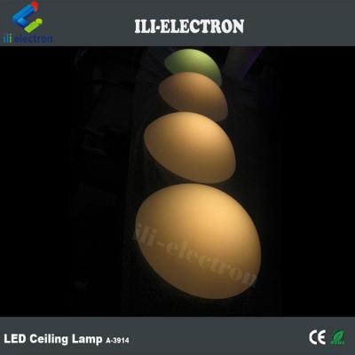 Cina PE Plastica LED Mezza sfera Luce ricaricabile Per Decorazioni di Natale in vendita