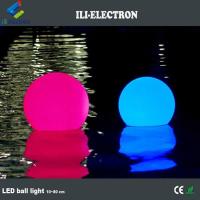 China color changing plastic led lighting sphere for sale