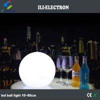 China color changing plastic led lighting sphere for sale