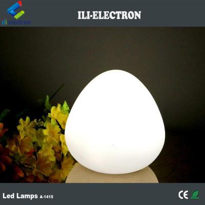 Cina Lampada a LED colorata a forma di uovo con controllo remoto in vendita