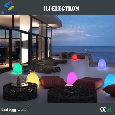 Cina Lampada da tavolo esterna IP65 a forma di uovo con telecomando ricaricabile in vendita