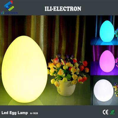 Cina Lampada a forma di uovo senza fili IP65 resistente all'acqua con base del caricabatterie in vendita