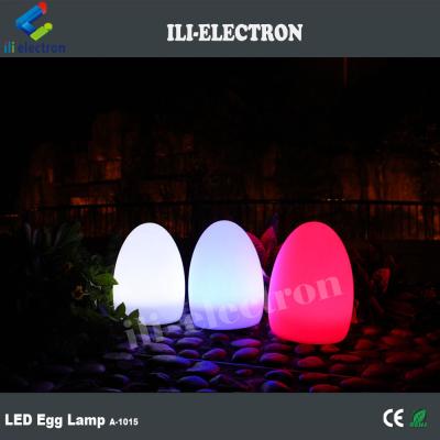 Cina Lampada a forma di uovo senza fili IP65 resistente all'acqua con base del caricabatterie in vendita