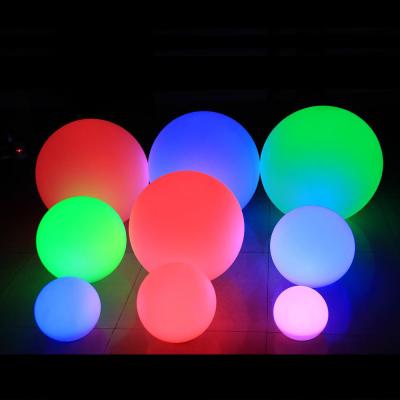 Cina PE plastic waterproof led shower ball light in vendita