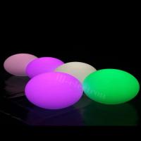 China Egg shape plastic led sphere lamps for sale