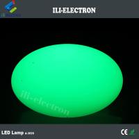China Egg shape plastic led sphere lamps for sale