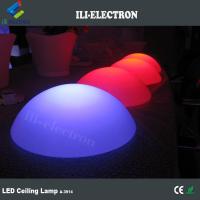 China Rechargeable plastic led sphere ball light for sale