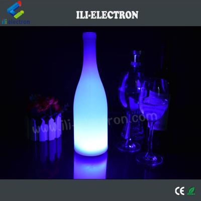Cina iilluminated plastic led bottle shape lamps in vendita