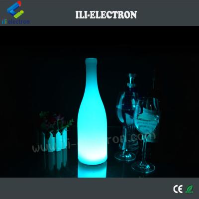 Cina iilluminated plastic led bottle shape lamps in vendita