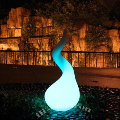 Cina 16 color changing plastic led floor lamps in vendita