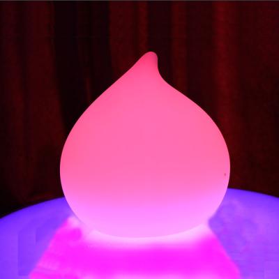 Cina Rechargeable waterproof colorful plastic LED decorative light in vendita