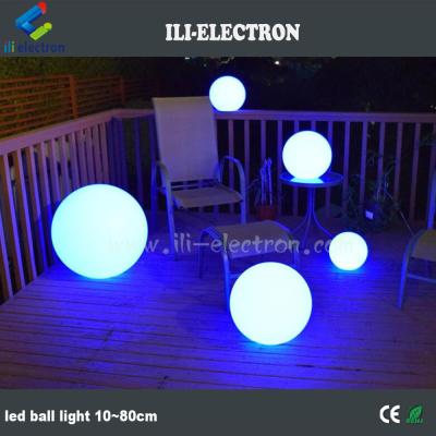 Cina PE Plastic rechargeable LED Floating Ball in vendita