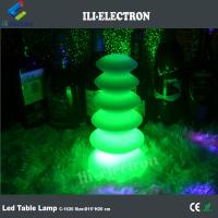 China 16 colors changing plastic led table lamps for sale