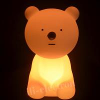 China High grade Eco-friendly PE plastic LED bear light for sale