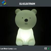 China High grade Eco-friendly PE plastic LED bear light for sale