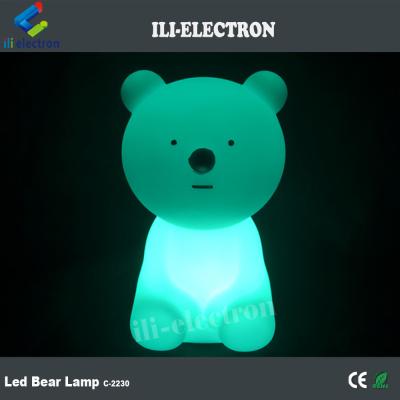 Cina Cartoon Bear Rechargeable LED Table Lamp in vendita