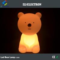 China plastic Bear Animal Shaped LED Table Lamp for sale