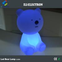 China plastic Bear Animal Shaped LED Table Lamp for sale