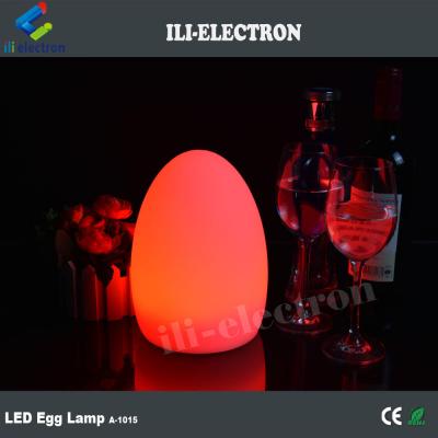 Cina Modern Luxury LED Battery Egg Shaped Table Lamp in vendita