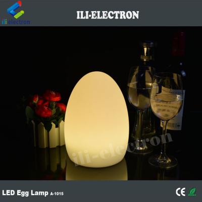 中国 Color Changeable Illuminated Plastic LED Egg Lamp 販売のため