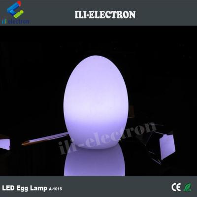 中国 Color Changeable Illuminated Plastic LED Egg Lamp 販売のため