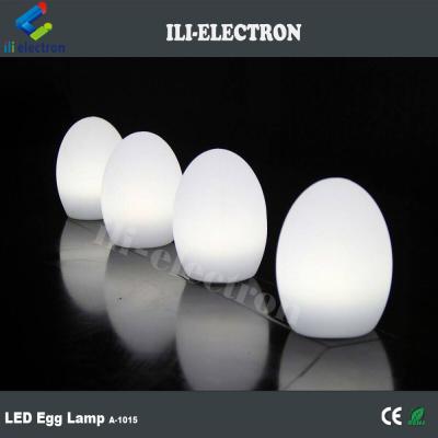 Cina LED Lighting Egg Shape Table Lamp with 16 Colors Changing in vendita