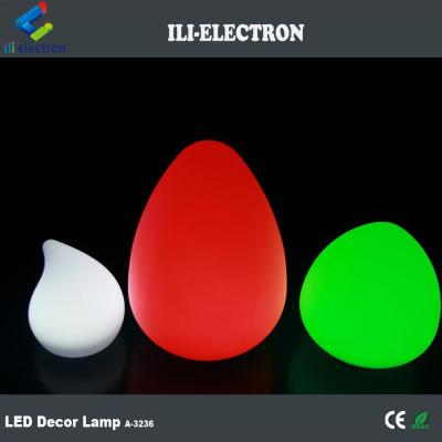 中国 waterdrop shape led table lamps led drop lamp 販売のため