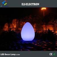 China waterdrop shape led table lamps led drop lamp for sale