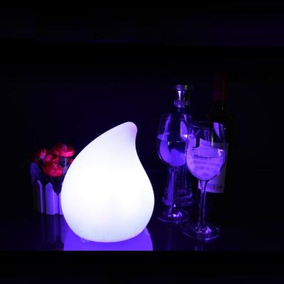 Cina party decor muti-color plastic led craft peach lamps in vendita