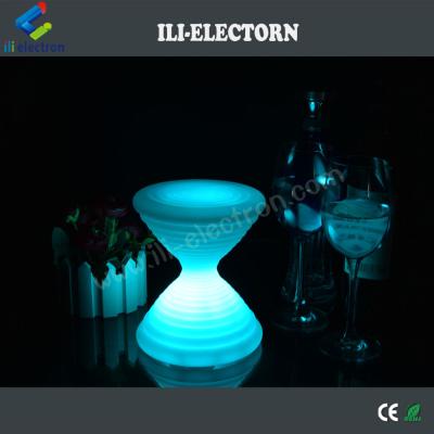 Cina Mini Hourglass shape plastic Decorative led Table Lamp in vendita