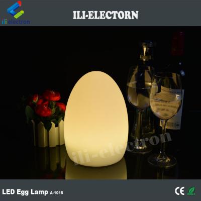 Cina plastic egg lamp /illuminated table lamp /led lighted egg lamp in vendita