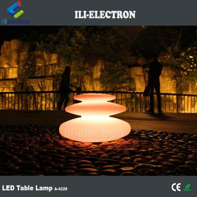 Cina Creative Rechargeable Battery LED Color Changing party Lamp decor in vendita