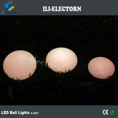 Cina 2024 led decorative sphere lights ball lights for patio/party/ Bistro in vendita