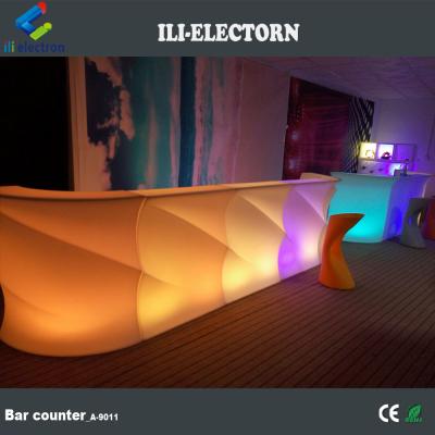 Cina new PE plastic muti-color portable commercial led illuminated bar set in vendita