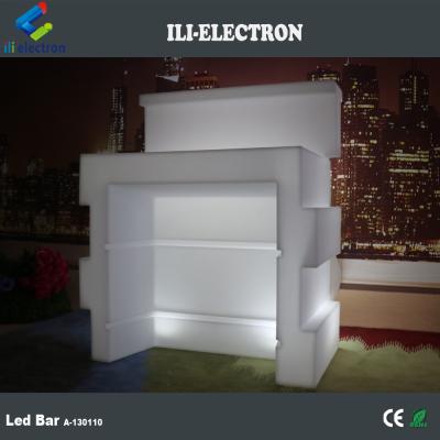 Cina Tavola a barra mobile in plastica a LED 16 colori resistente all'acqua in vendita