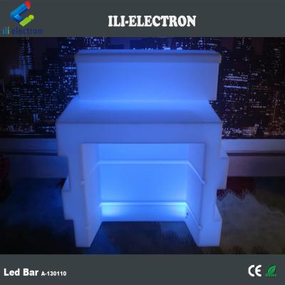 Cina Tavola a barra mobile in plastica a LED 16 colori resistente all'acqua in vendita