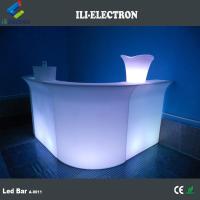 China illuminated led corner bar table for sale